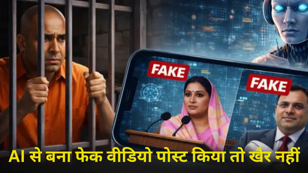 अलर्ट: AI से बना फेक वीडियो पोस्ट किया तो खैर नहीं, अब सीधे जेल और भारी ...
